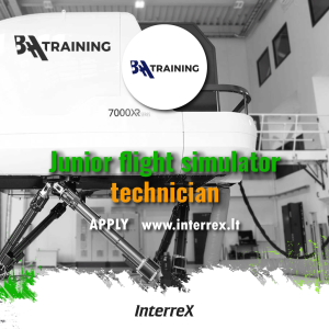 Junior flight simulator technician - VDU Karjeros centras